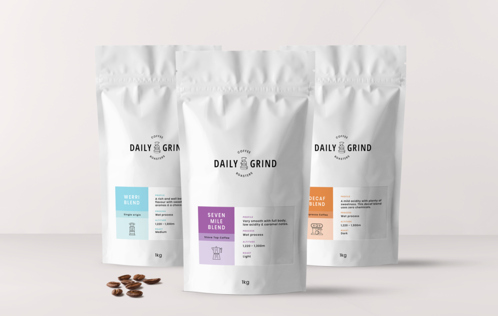 Brewing A Fresh Brand Identity Design for Daily Grind - Rooland